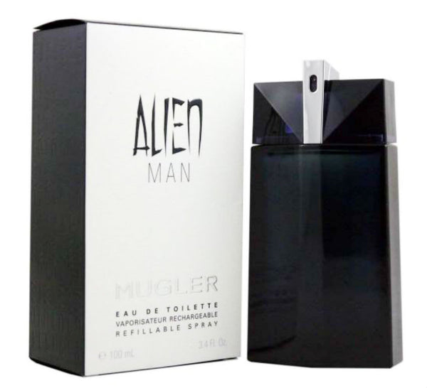ALIEN MAN for Men by Thierry Mugler EDT Refillable Spray 3.4 oz ...